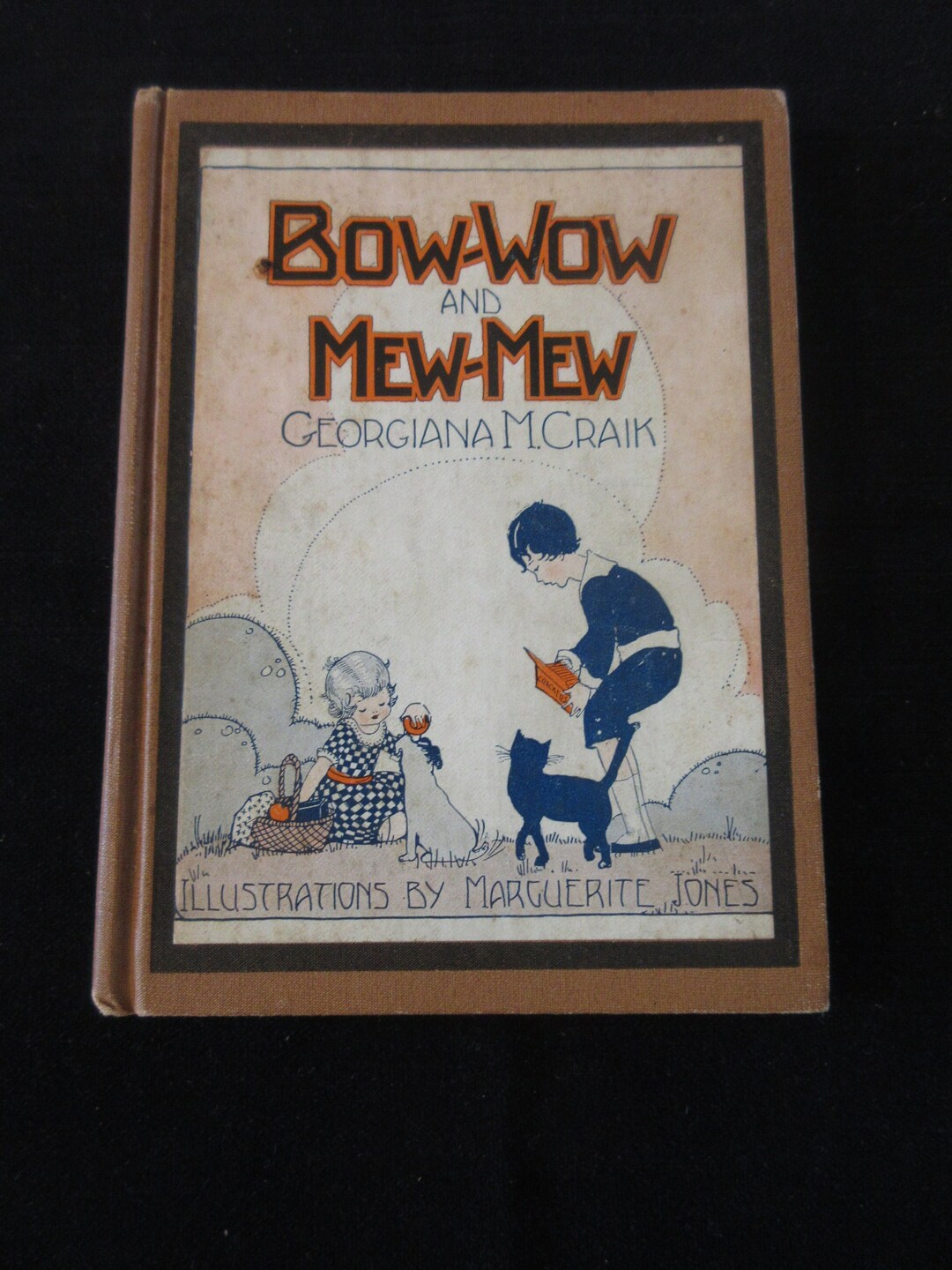 1926 Bow-wow and Mew-mew by Albert Whitman & Co. Illustrations by ...