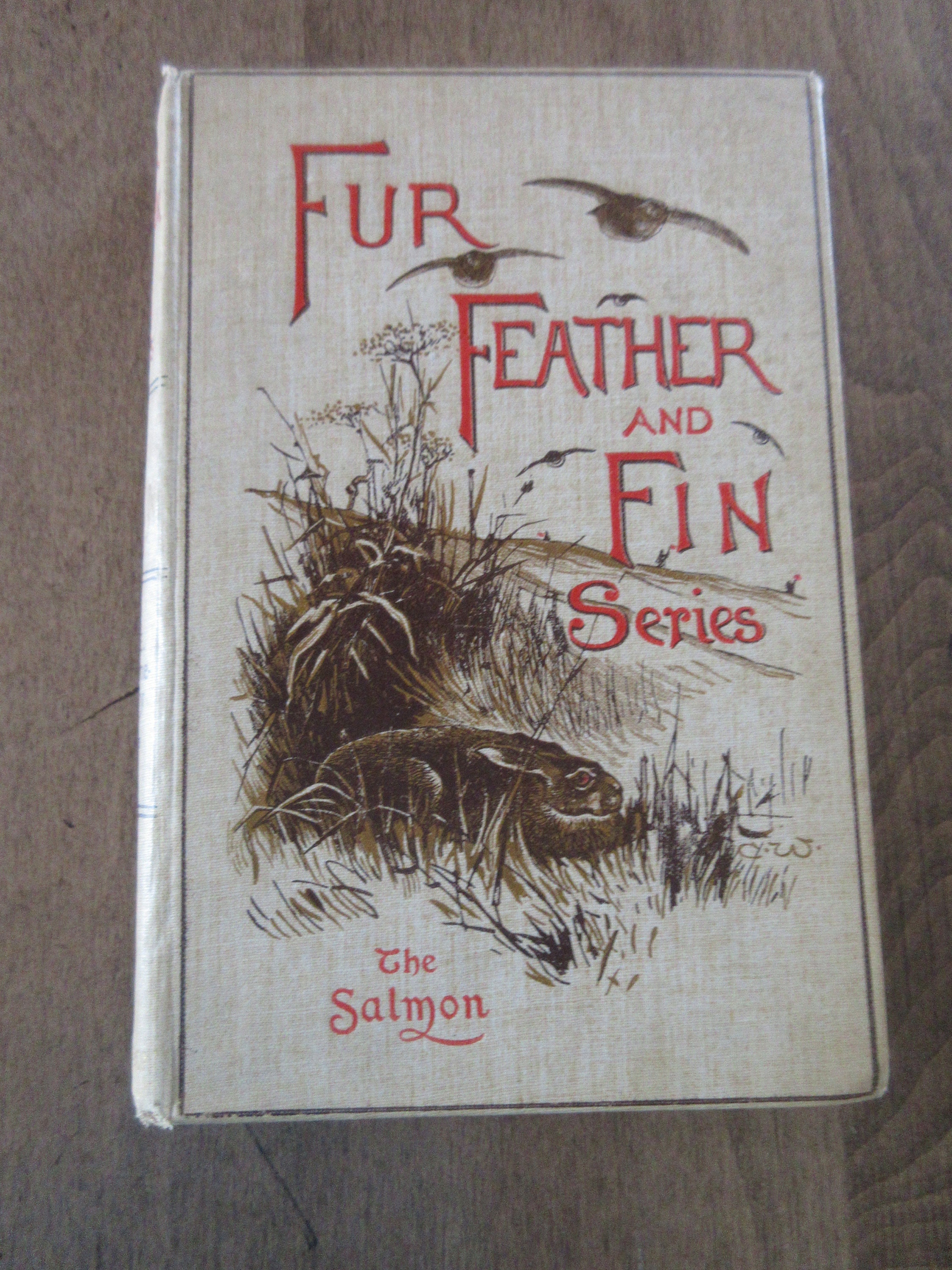 1898 Fur Feather and Fin Series Book the Salmon by Hon A. E. - Etsy