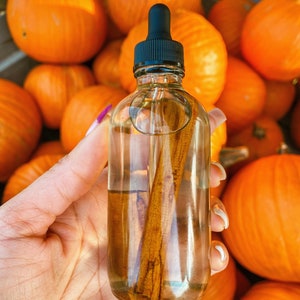 Cinnamon Body Oil - Solar Infused Cinnamon Massage Oil With Vanilla ...