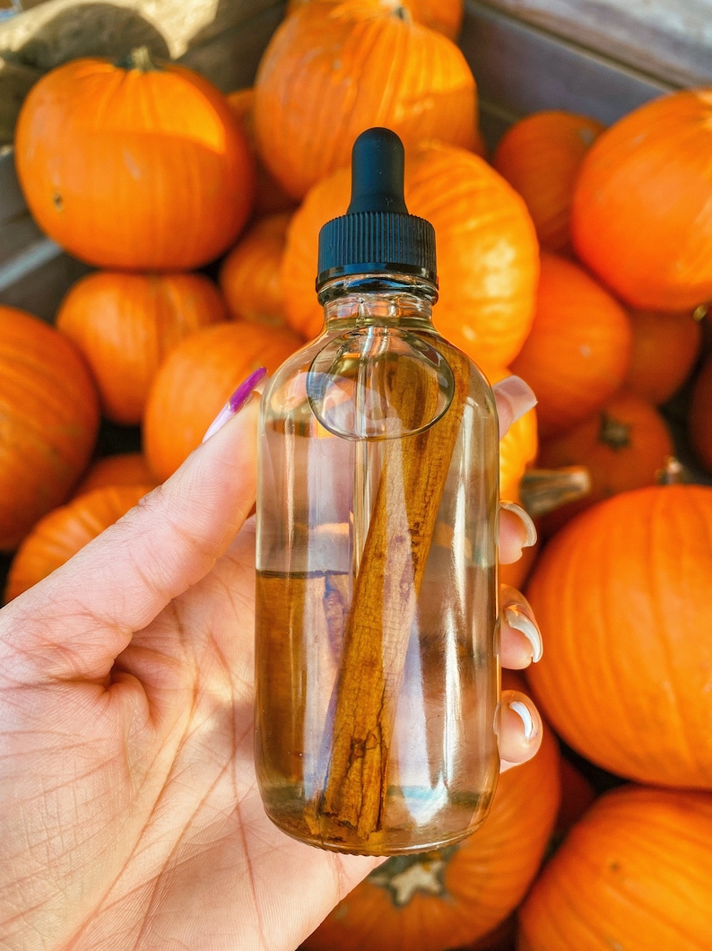 Cinnamon Body Oil - Solar Infused Cinnamon Massage Oil With Vanilla ...