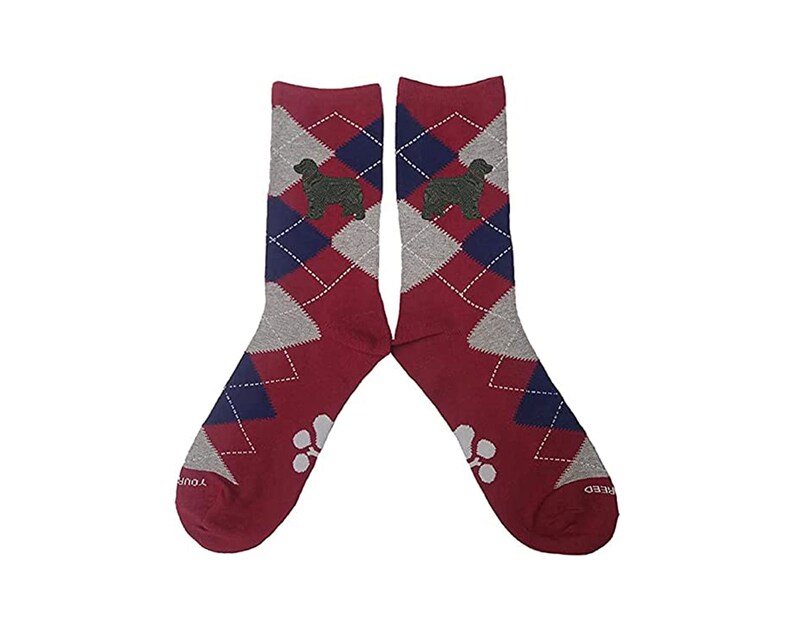 Embroidered Newfoundland Unisex Argyle Socks - Comfortable and ...