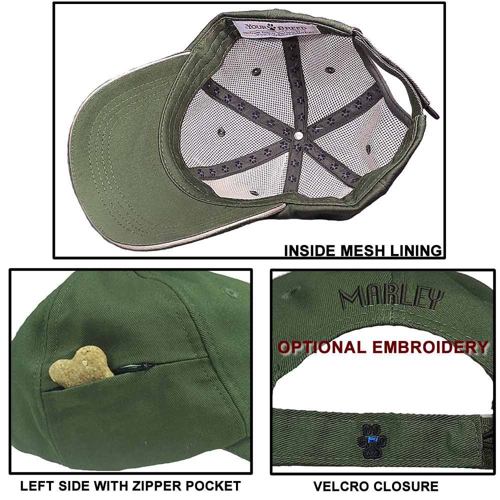 Chocolate Labrador Retriever Embroidered Unisex Baseball Caps - 100% ...