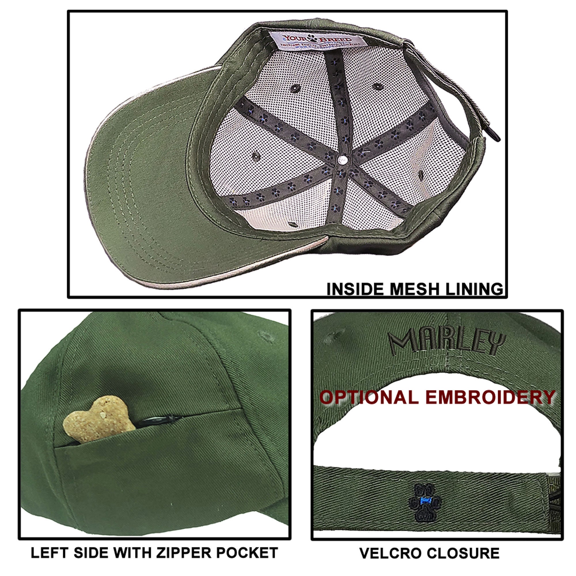 Tibetan Terrier Embroidered Unisex Baseball Caps - 100% Cotton Twill ...