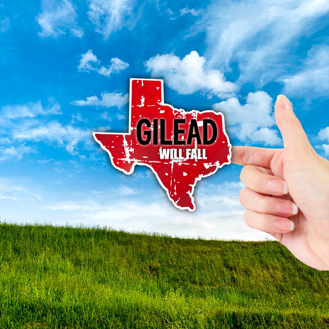 GILEAD WILL FALL Vinyl Sticker Texas Distressed Vinyl Pro - Etsy