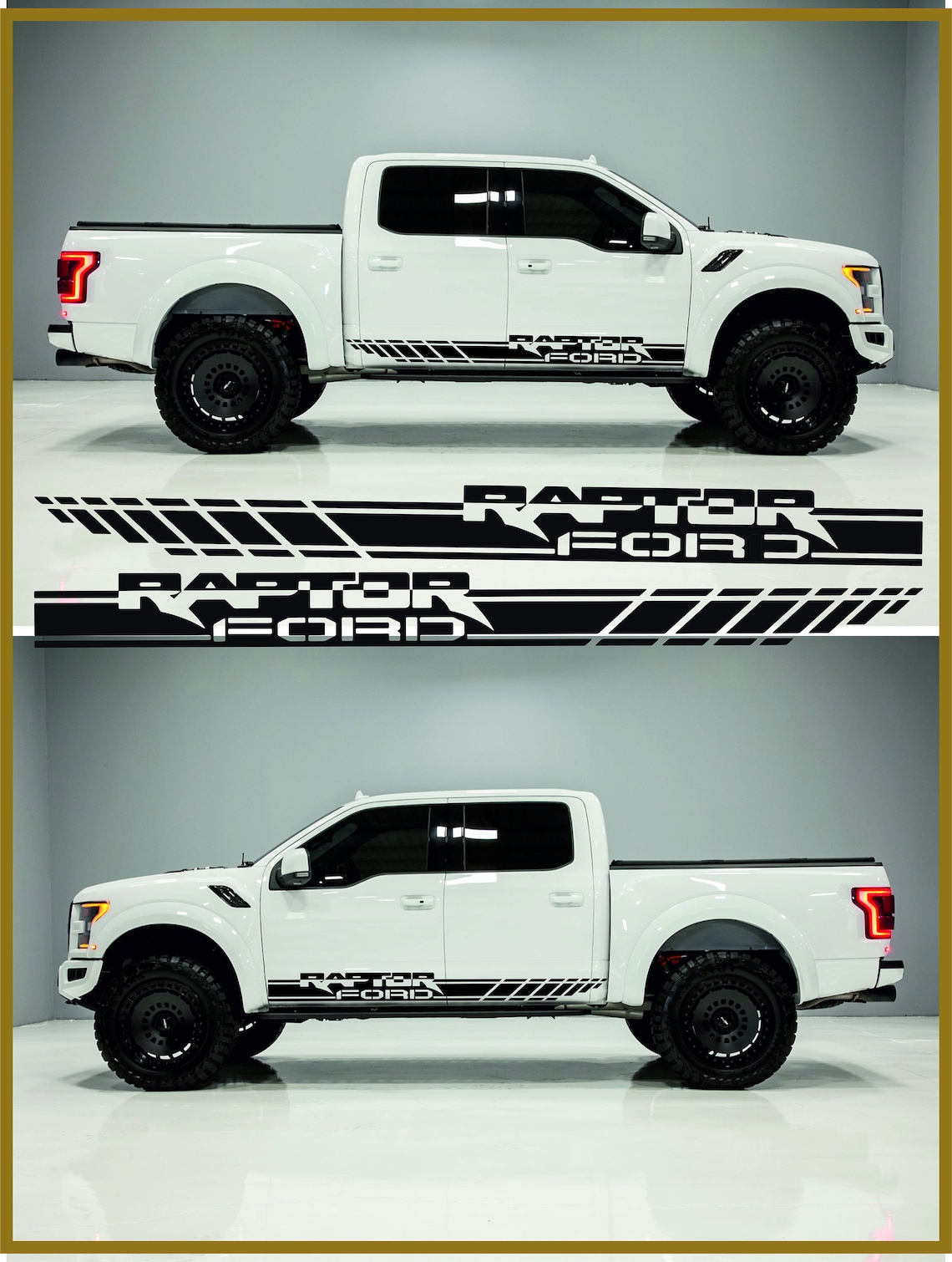 Ford Car Raptor F150 Decal Vinyl Decal Sticker Bumper Decal | Etsy