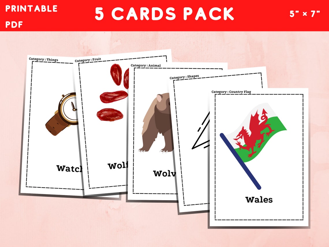 Printable Letter W Flashcard - Nomenclature Classroom Poster - Kids ...