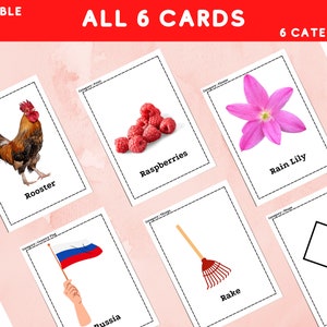 Letter R Montessori Flash Card - Infant Flash Cards - Classroom Poster ...