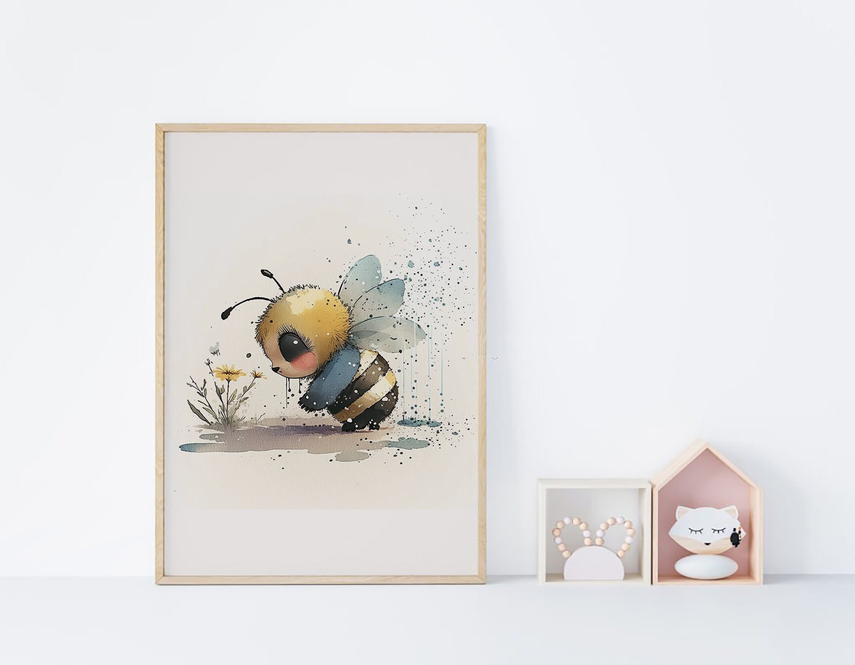 Set of 6 Cute Little Girl Printable Wall Art - Cute Children Prints ...