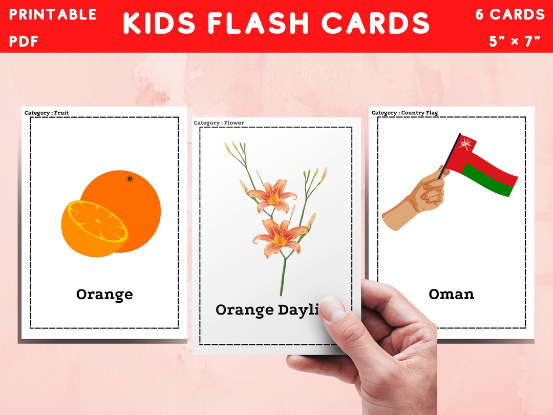 Alphabet "o" Flash Cards - Kids Learning Material - Educational Class ...