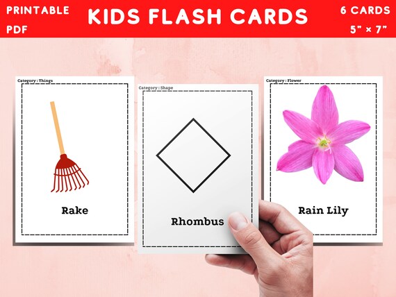 Letter R Montessori Flash Card Infant Flash Cards - Etsy