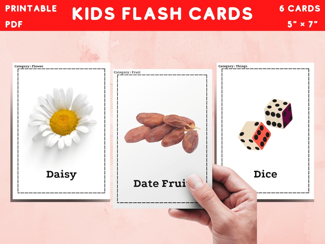 Alphabet "d" Flash Cards - Kids Learning Material, Montessori Cards ...