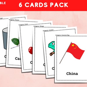 First Word Flash Cards - Letter C Alphabet Flashcards, Large Alphabet ...