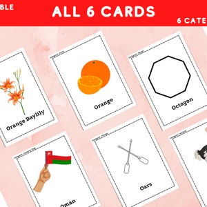 Alphabet "o" Flash Cards - Kids Learning Material - Educational Class ...