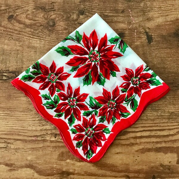 Christmas Hanky - Etsy