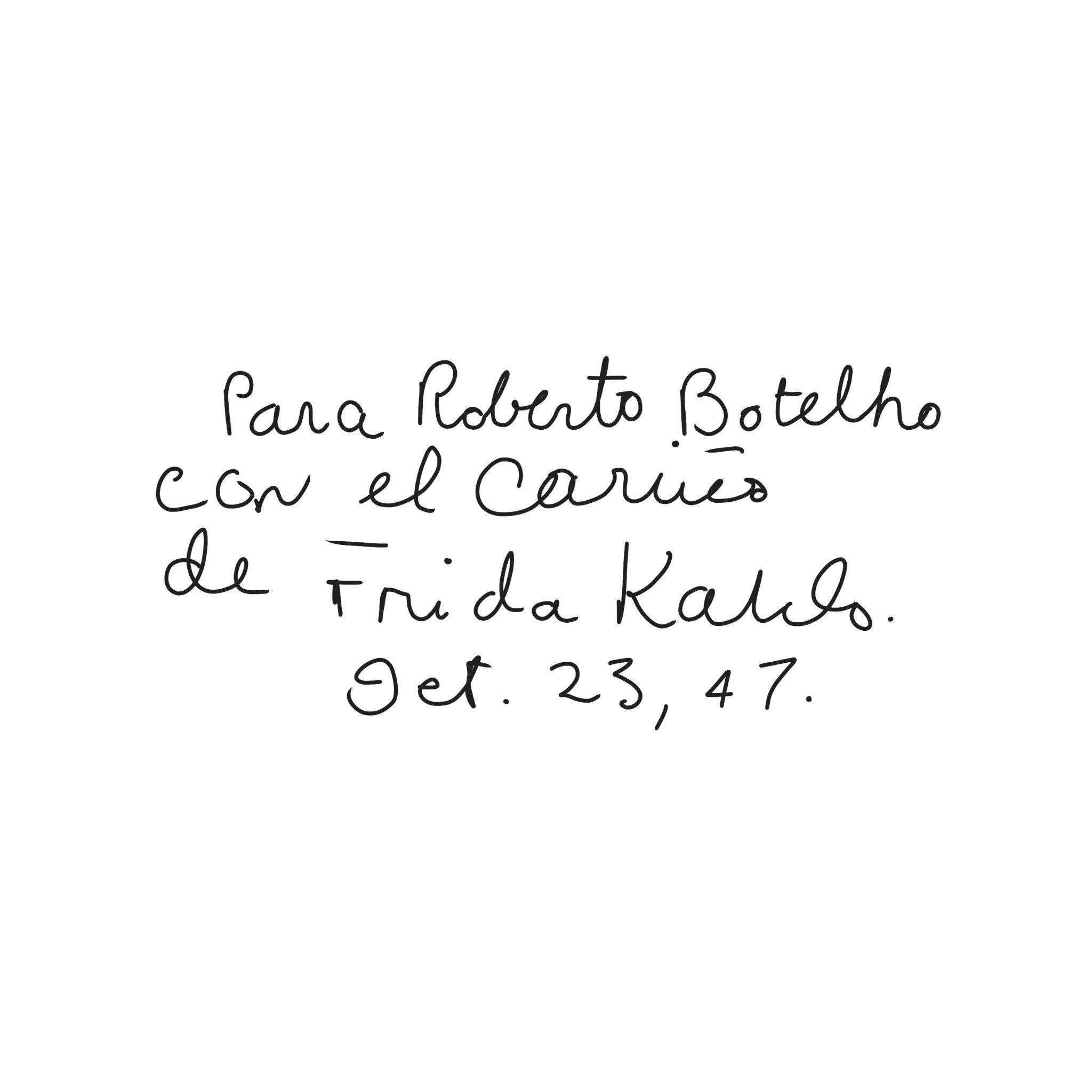 Frieda Kahlo Love Letter Handwriting Print Handwritten Print Fan Wall ...