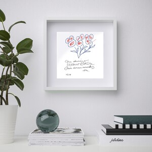 Henri Matisse Handwriting DIGITAL DOWNLOAD Handwritten Print - Etsy