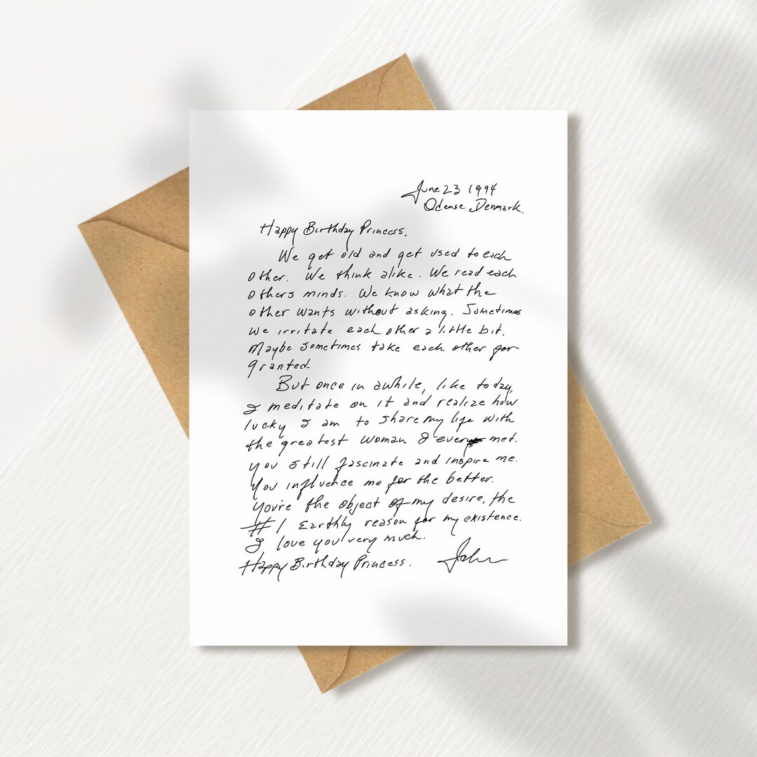 Johnny Cash HAPPY BIRTHDAY PRINCESS Greetings Card | A5 | A6 | Envelope ...