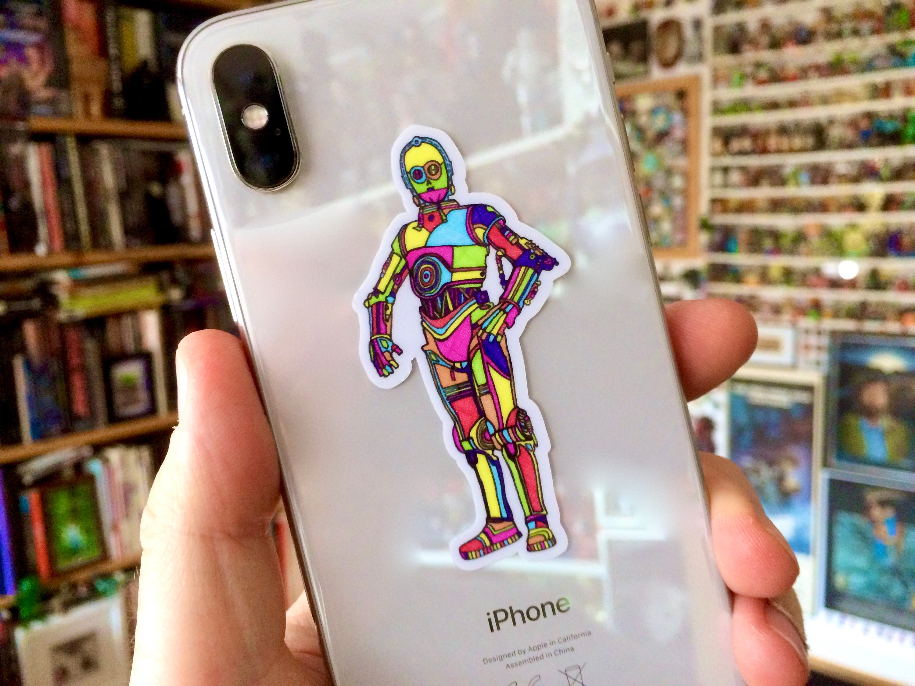 C-3PO Die-cut Vinyl Sticker - Etsy