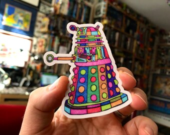 Dalek Sticker | Etsy