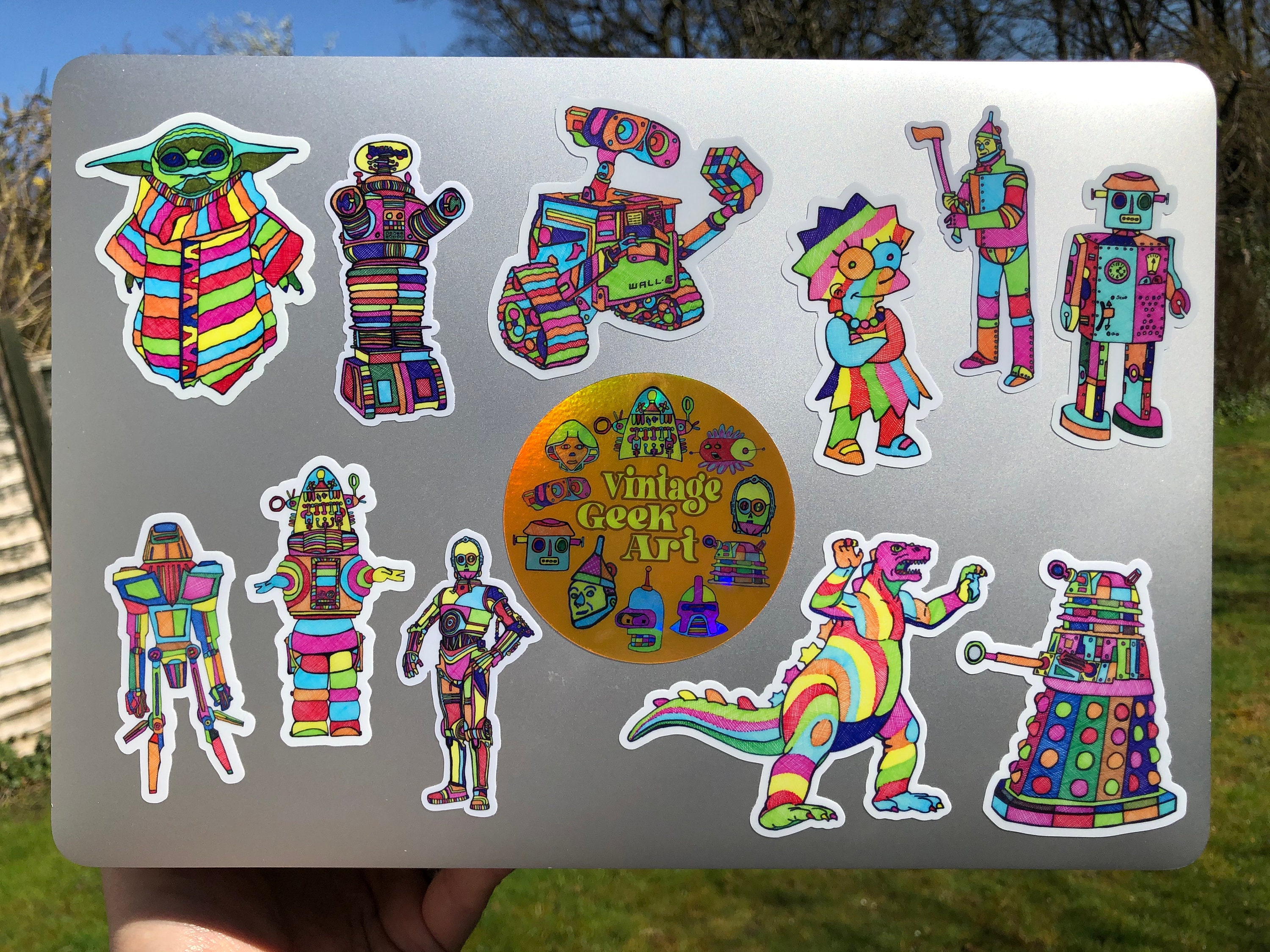 C-3PO Die-cut Vinyl Sticker - Etsy