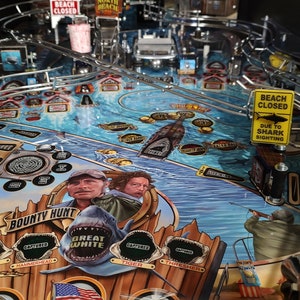 Jaws Pinball North Beach Closed Sign - Etsy