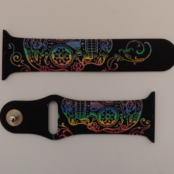 Sugar Skull Watch - Etsy