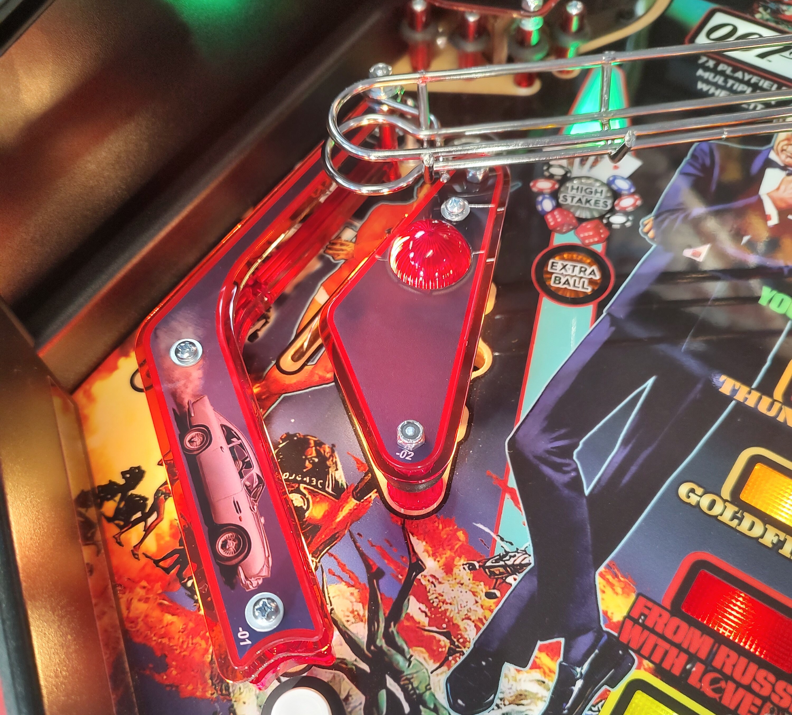 Stern Pinball James Bond Pro /prem / LE 6 Piece Color Guard Set - Etsy
