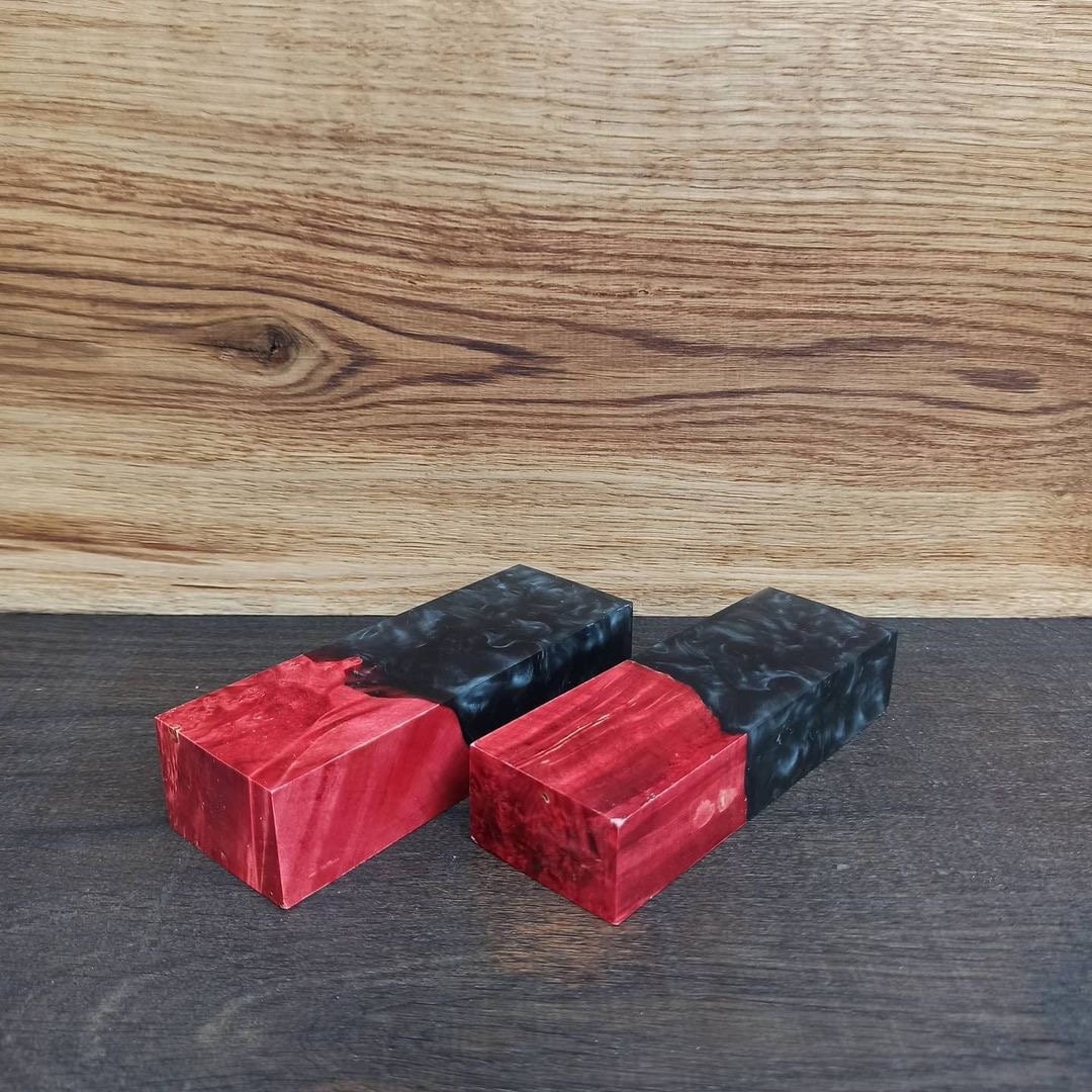 Stabilized Wood Hybrid Block Woodturning Blank - Etsy