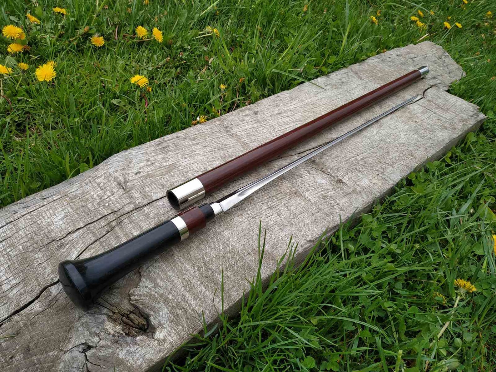 Clasik Sword Cane Decorative CaneWooden Cane witsh of blade | Etsy