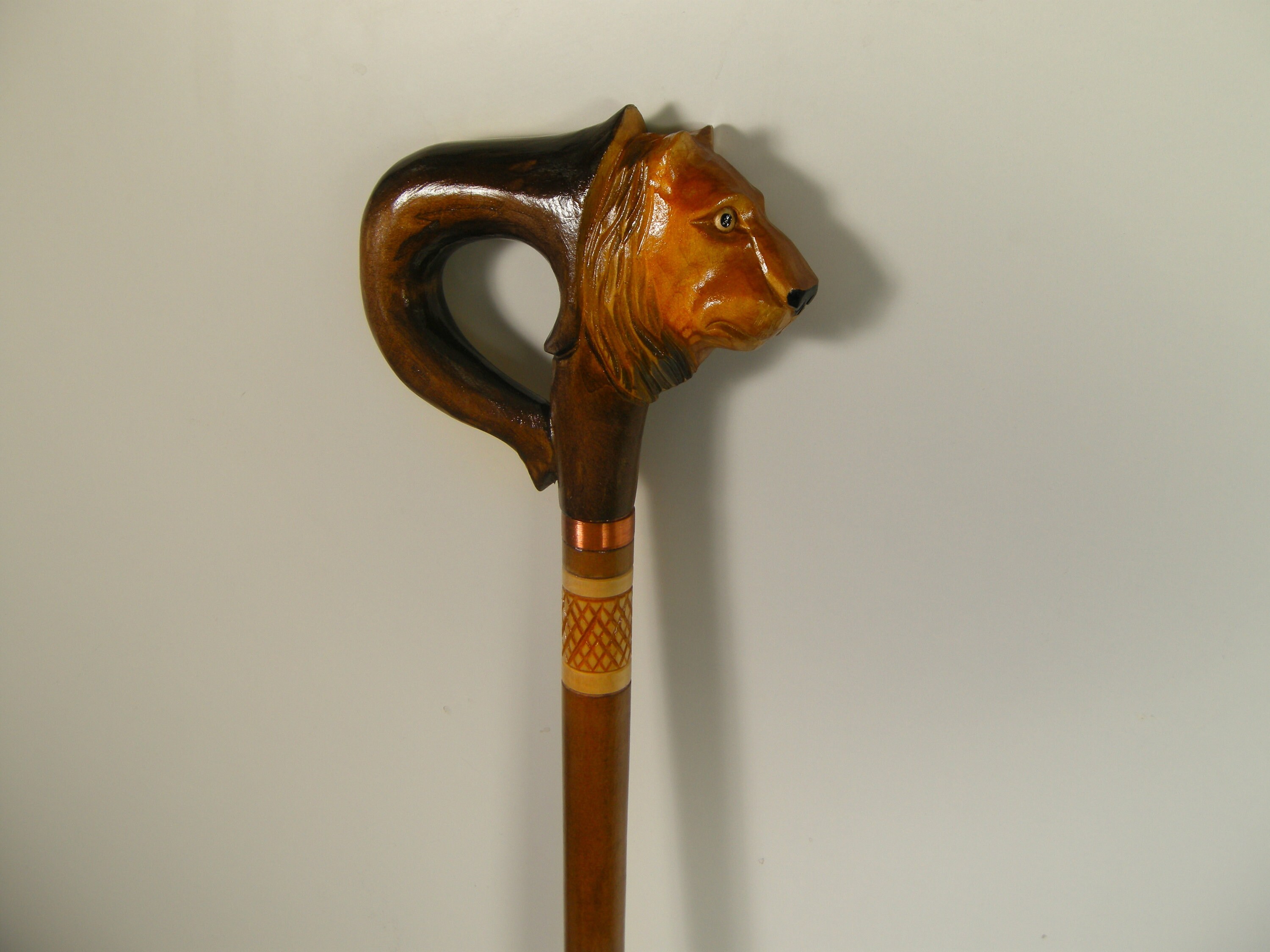 Lion Cane Collectible Cane Wooden Cane Walking Cane Wooden - Etsy