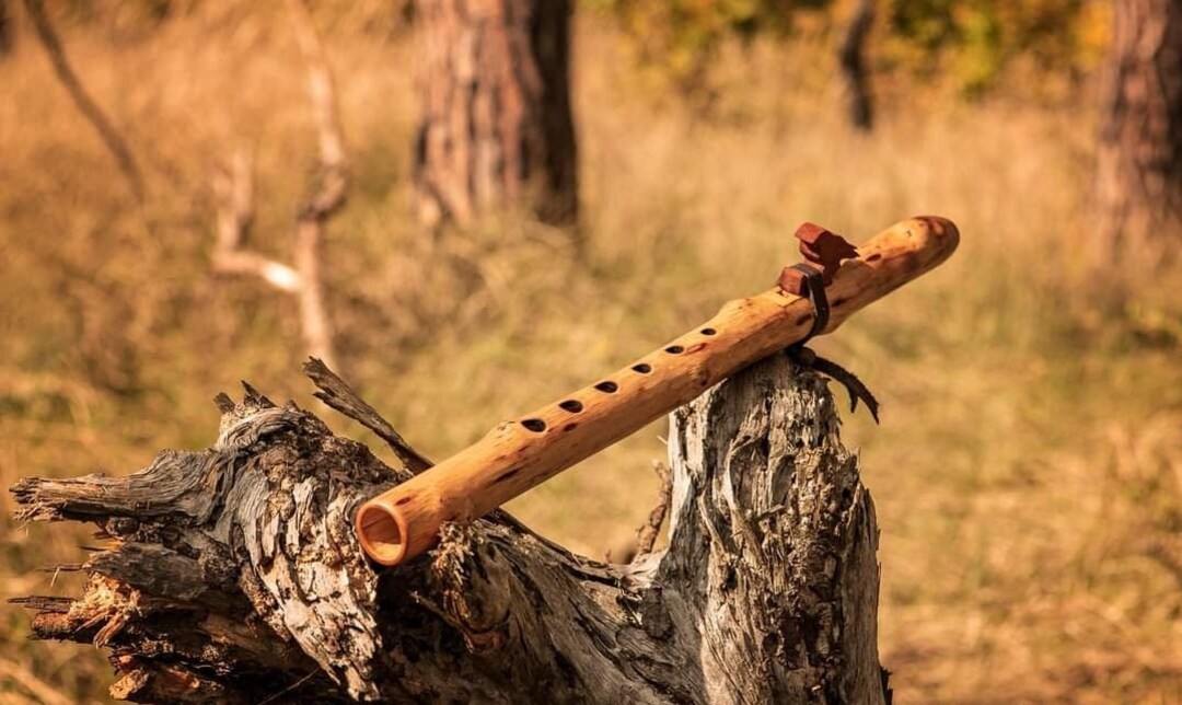 Native American Flute-handmade Wood Carving. Flute Key of A G D F E 432 ...