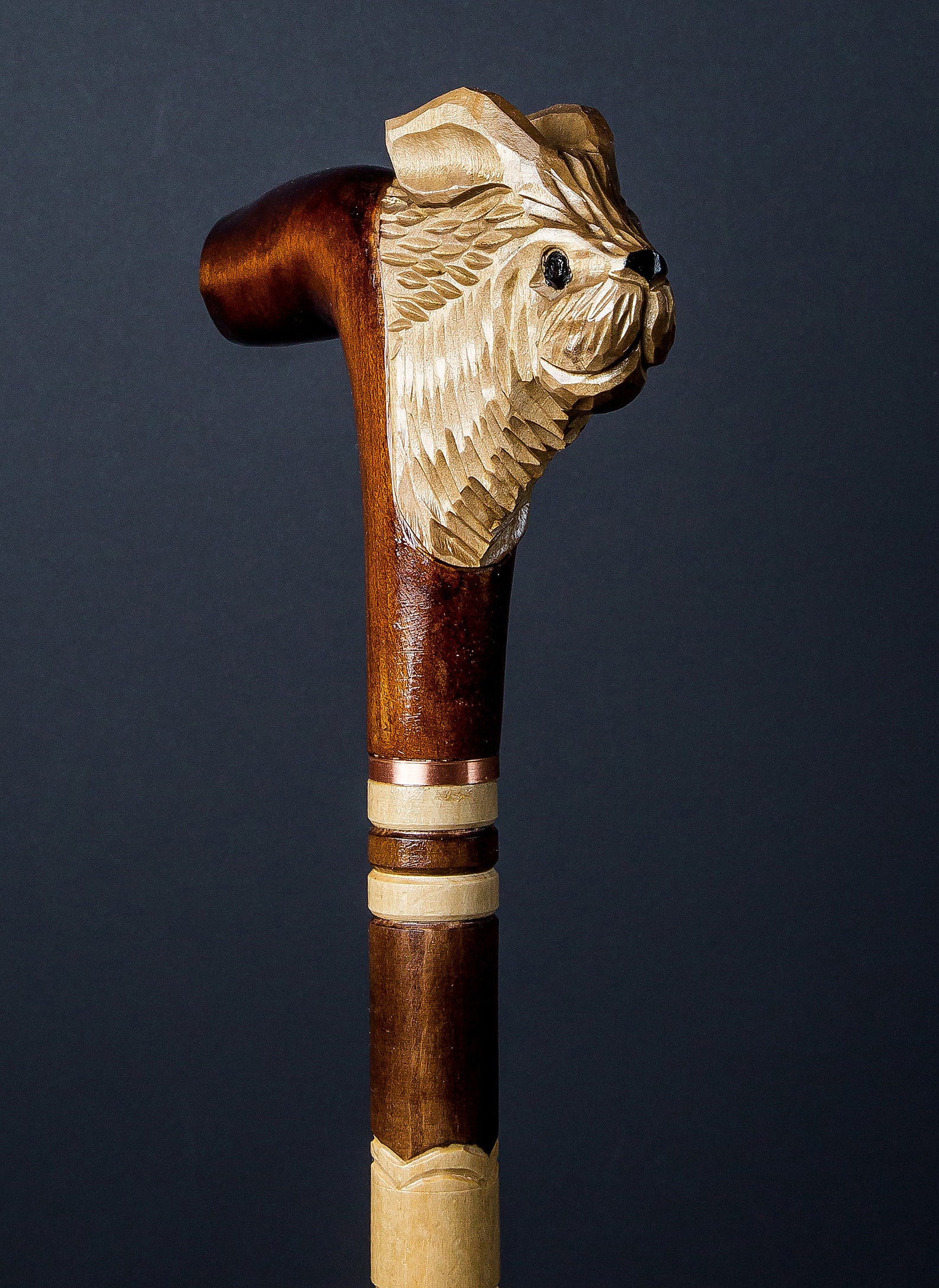 Gehstock aus Holz Gehstock Wanderstab Wanderstab - Etsy.de