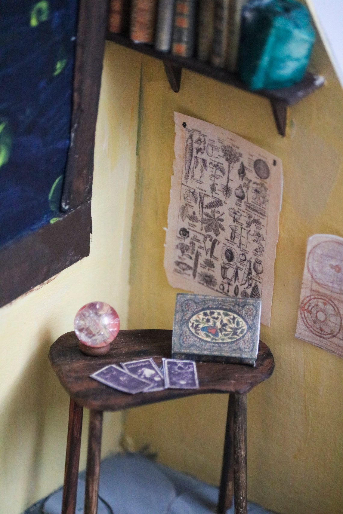 Witch Themed Book Nook - Etsy