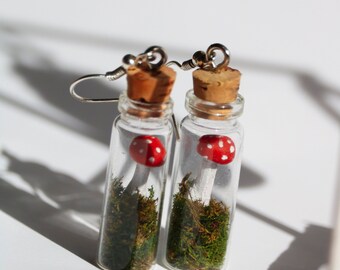 Vial Earrings | Etsy