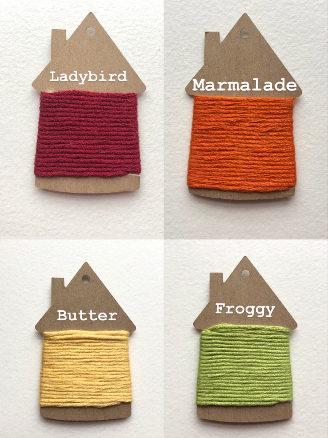 Woolly words knitted words cord wire French knitting wall | Etsy