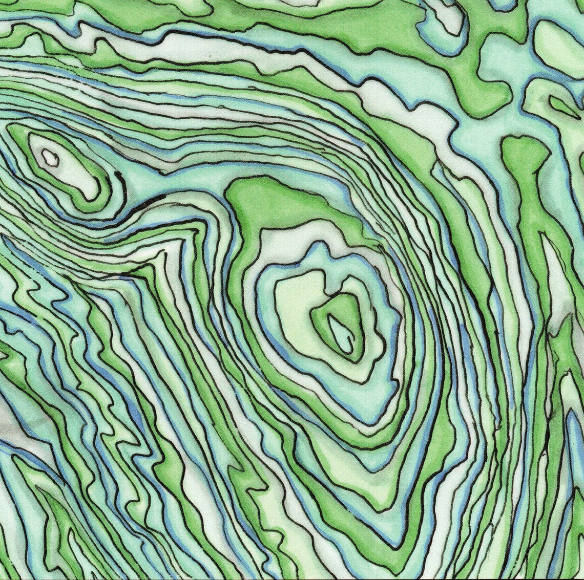 Yorkshire Three Peaks Map Set of 9 Postcards - Etsy