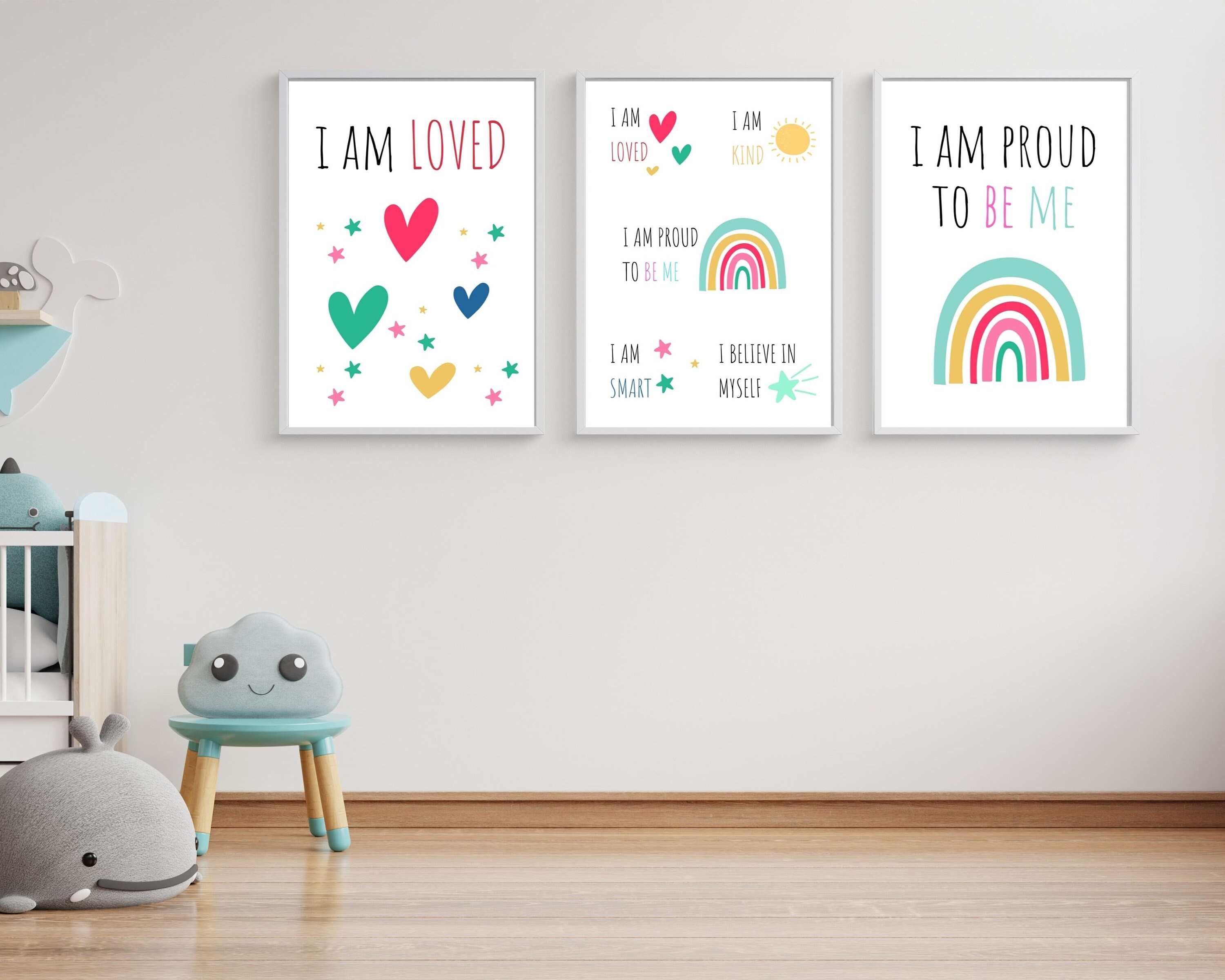 Positive Affirmation Posters - Set of 3 | Instant Download, Multiple ...