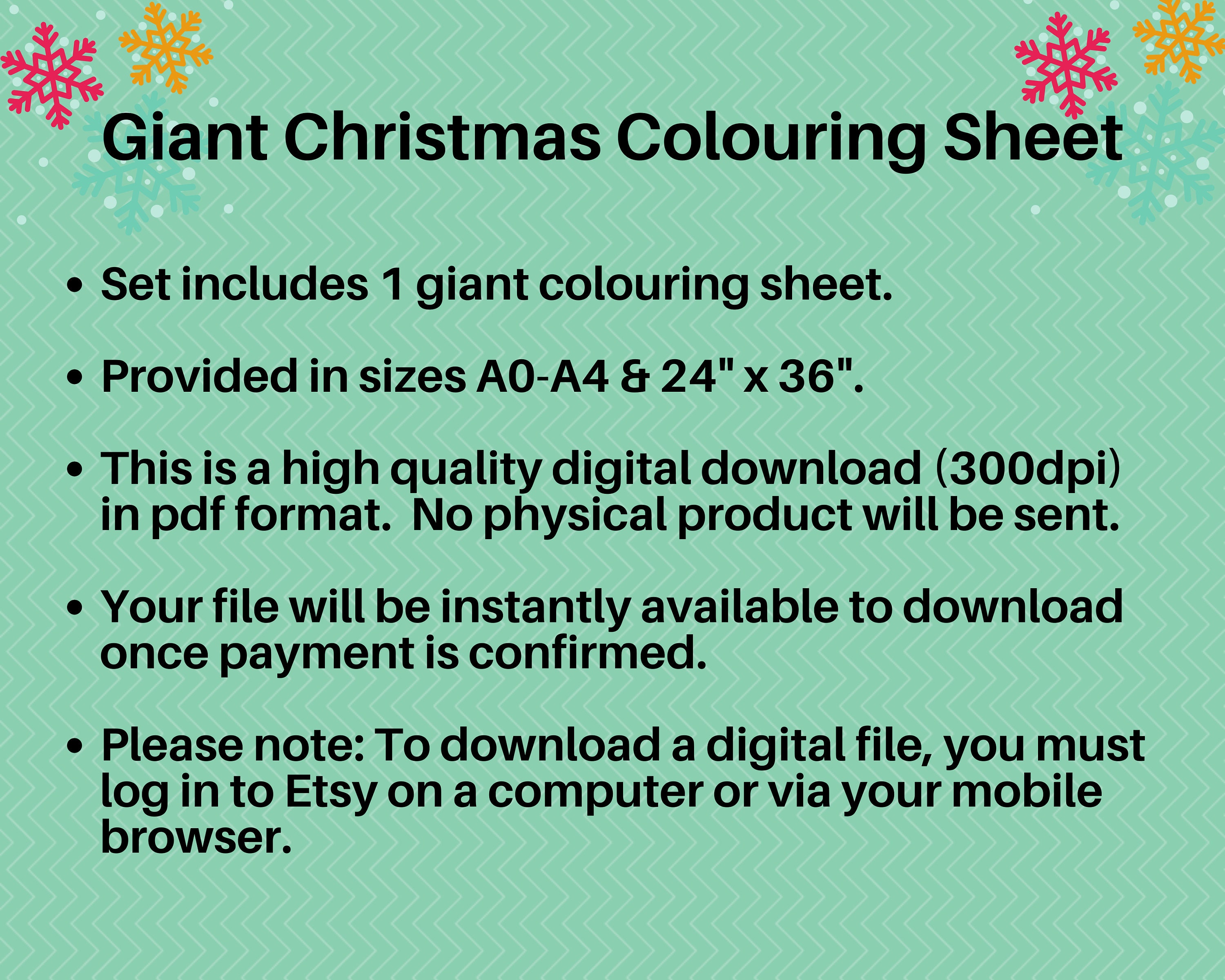 Kid Giant Christmas Coloring Page, Christmas Colouring Sheet, Merry ...