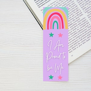 Kids Printable Bookmarks | Children's Positive Affirmations | Encourage ...