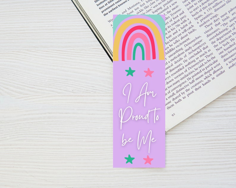 Kids Printable Bookmarks | Children's Positive Affirmations | Encourage ...