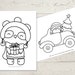 Kids Christmas Colouring Pages, Christmas Coloring Sheets - Santa ...