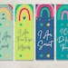 Kids Printable Bookmarks Children's Positive Affirmations Encourage A ...
