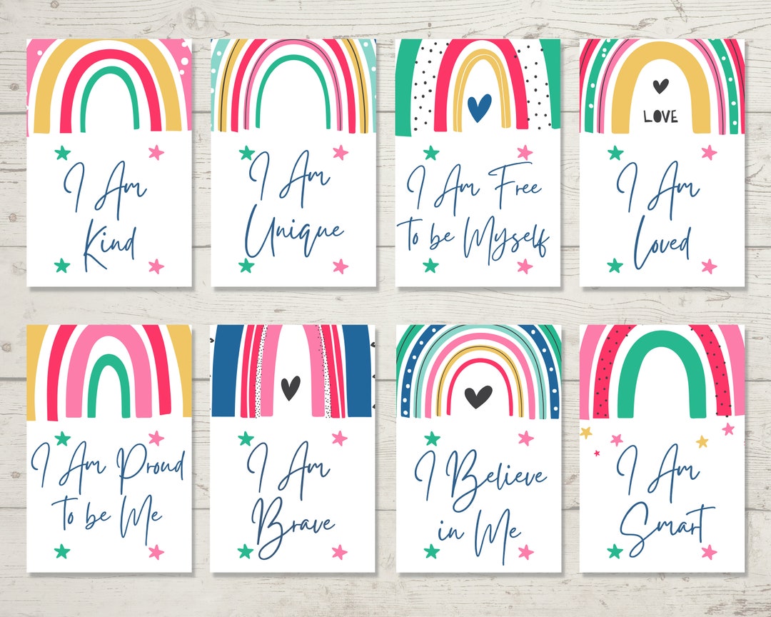 Printable Affirmation Cards, Printable Daily Affirmations to Encourage ...