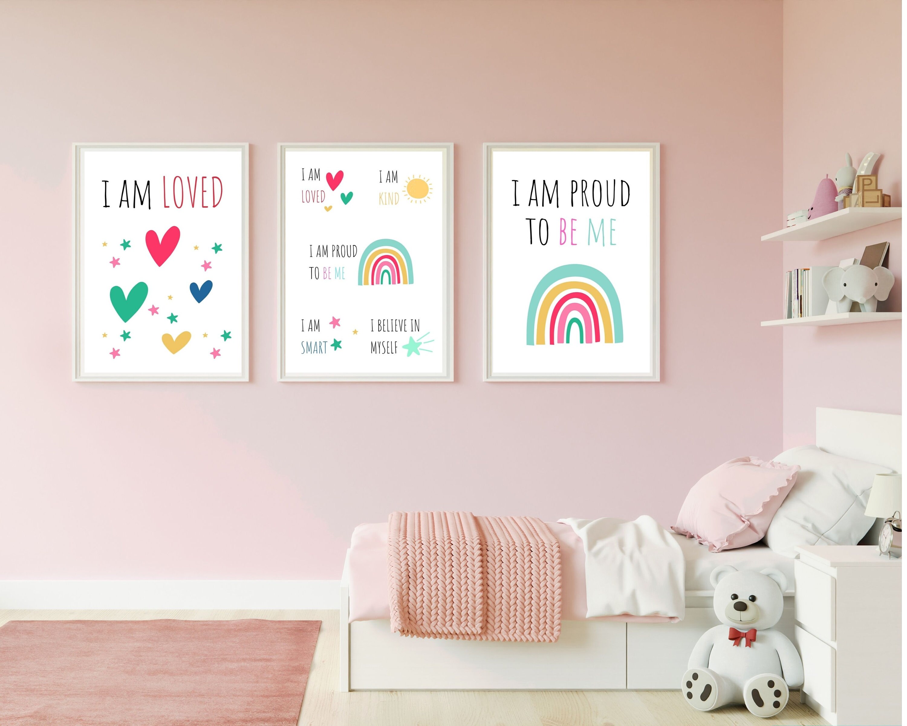Positive Affirmation Posters - Set of 3 | Instant Download, Multiple ...