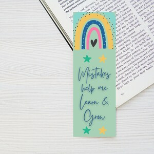 Kids Printable Bookmarks | Children's Positive Affirmations | Encourage ...