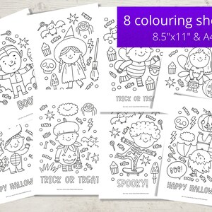 Giant Halloween Colouring Sheets, Printable Halloween Colouring Pages ...