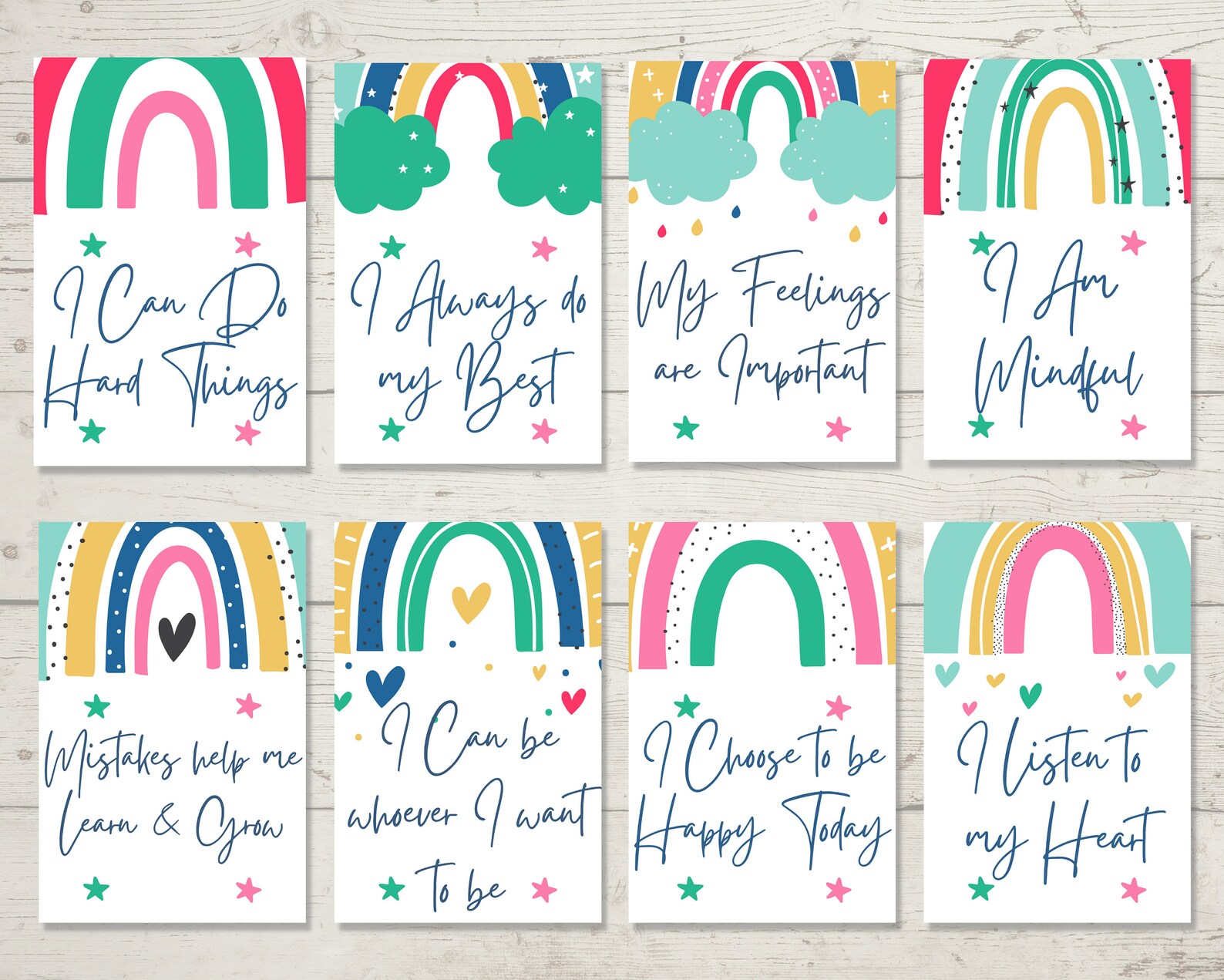 Printable Affirmation Cards, Printable Daily Affirmations to Encourage ...