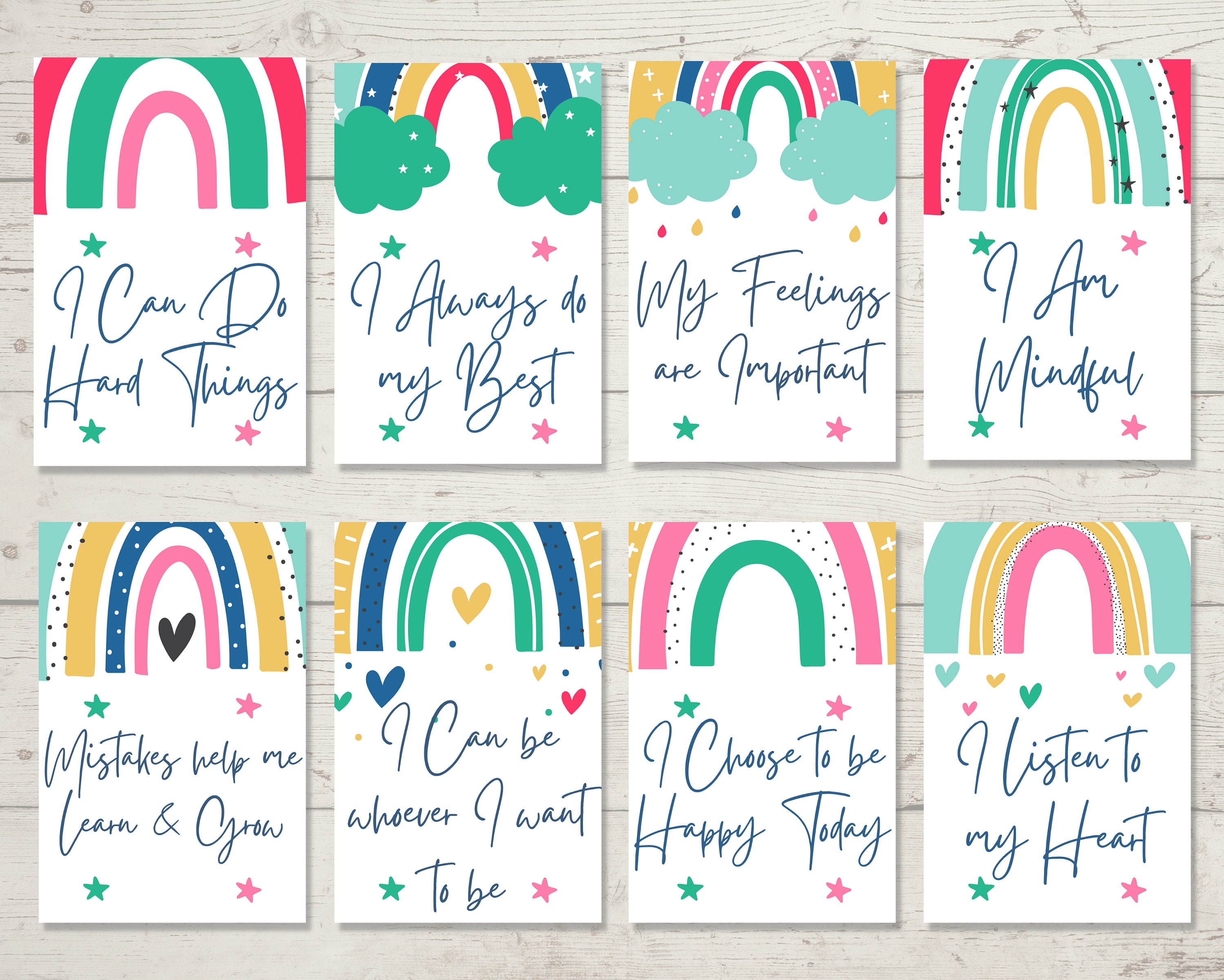Printable Affirmation Cards, Printable Daily Affirmations to Encourage ...