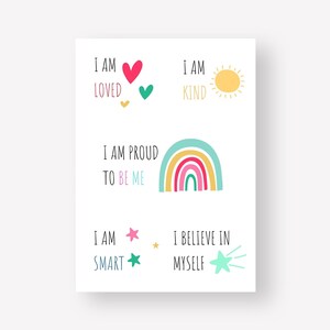 Positive Affirmation Posters - Set of 3 | Instant Download, Multiple ...