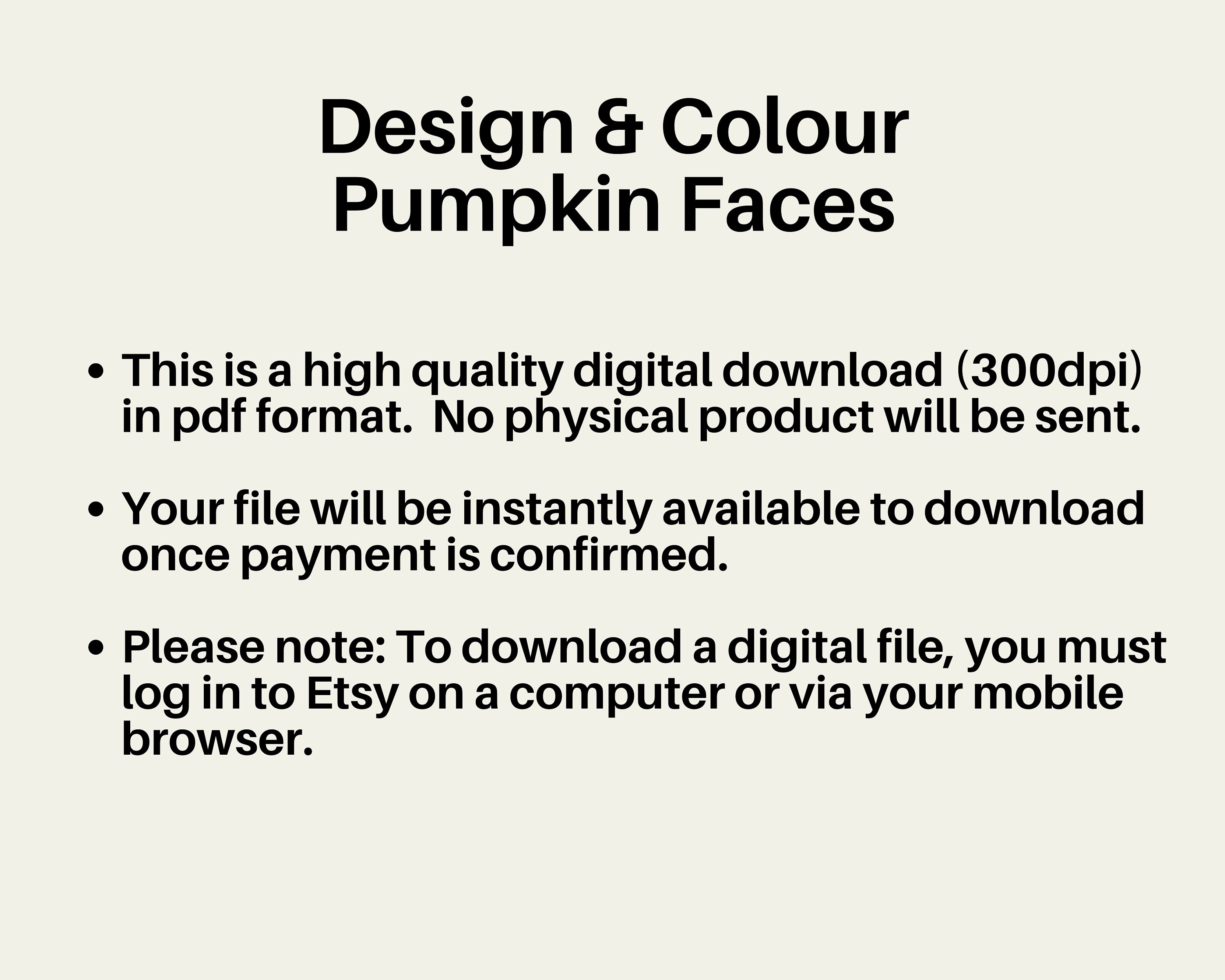 Pumpkin Drawing Coloring Page: Halloween Activity Sheet (digital ...